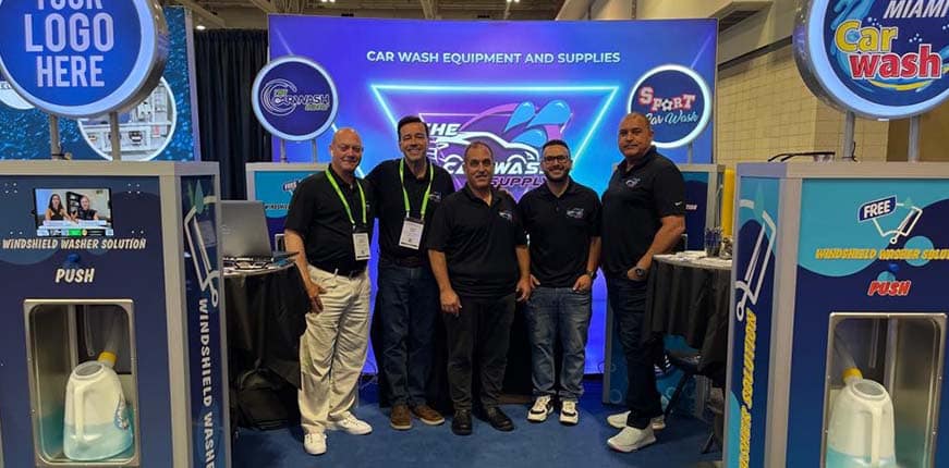 We will be at the car wash show nashville - The Car Wash Supply